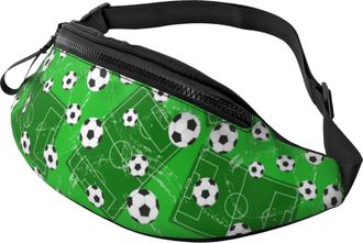 Generic Handytasche Tasche Mode H&uuml;fttasche Fu&szlig;ballplatz Stylisch Bauchtasche F&uuml;r Camping Sport Fitness 14X35Cm