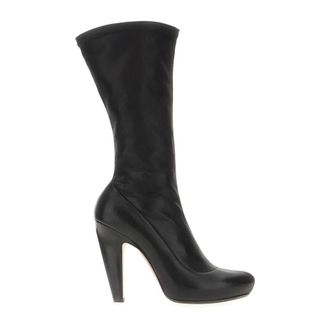 Alexander McQueen 125mm Plateau-Stiefel - - Shoes - Damen - Schwarzk - 37 EU