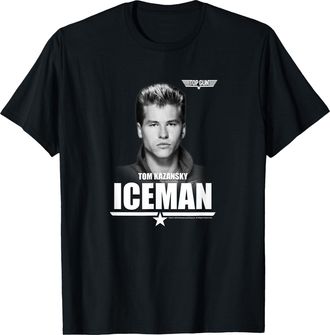 Top Gun Tom Kazansky The Iceman Portrait T-Shirt