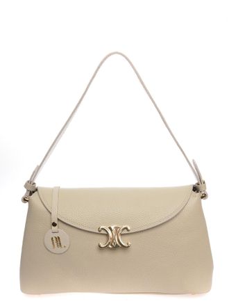 Anna Luchini Beige Rindsledertasche