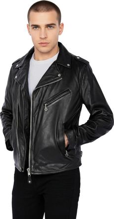 Schott NYC Herren Lederjacke Jacke LC1140, Gr. XX-Large, Schwarz (black 90)