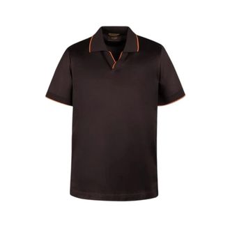 Moorer Homme, Tops, Brun, Taille: XL Polo Bradley