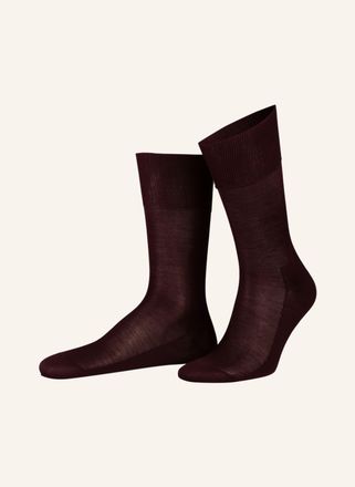 Falke Socken Luxury No.4 Pure Silk Aus Seide rot