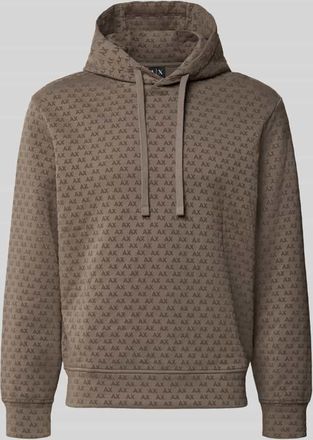 A|X Armani Exchange Regular Fit Hoodie aus Baumwoll-Mix