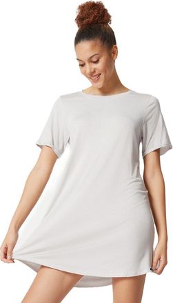 Skiny Damen Night In Mix & Match Nachthemd, quietgrey Stripes, 44