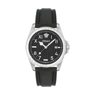 Versace Homme, Accessoires, Noir, Taille: ONE Size Anteo 41mm