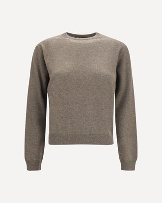 Loro Piana Classic crewneck baby cashmere Sweater Female 44