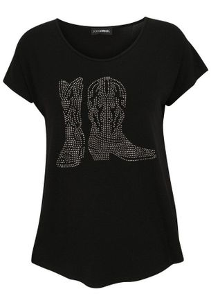 Doris Streich Kurzarmshirt (1-tlg) mit dekorativem Motiv