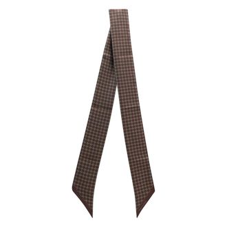 Tagliatore Homme, Accessoires, Brun, Taille: ONE Size Foulard &agrave; imprim&eacute; g&eacute;om&eacute;trique