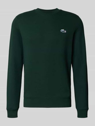 Lacoste Regular Fit Sweatshirt aus reiner Baumwolle