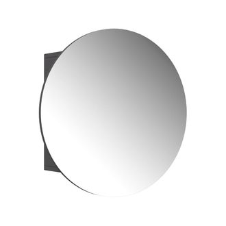 Vicco Badspiegelschrank Anthrazit Loki 60x60x17 cm - Badezimmerschrank mit Spiegel, Schnell & einfach an der Wand montiert