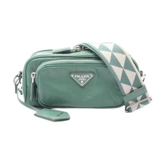 Prada Pre-owned Vintage Crossbody Bag - - Pre-owned - Damen - Gr&uuml;n - ONE SIZE