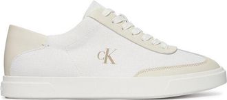Calvin Klein Sneakers Low Pro Cups Wt Canv Mg HW0HW03145 Wei&szlig;