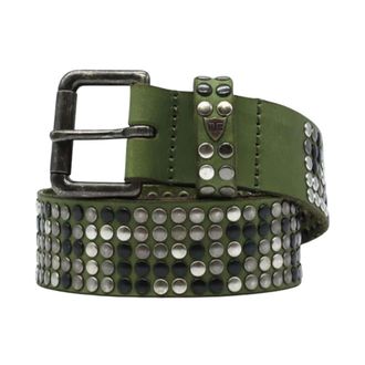 HTC 5.000 Studs Color Belt - - Accessories - Herren - Gr&uuml;n - 100 CM