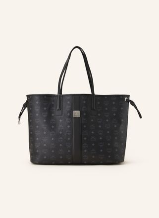 MCM Mcm Shopper Liz Vi Um Wenden Mit Pouch schwarz