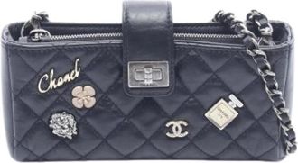 Chanel Sac bandouli&egrave;re mini vintage Pre-owned - Femme - Pre-owned - Noir - Taille: ONE Size