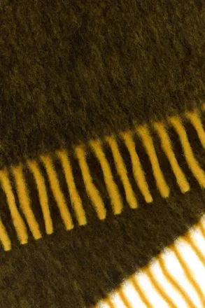 Burberry Unisex Two-Tone Alpaca Blend Scarf Crownyellowtreacle Sciarpe E Foulard