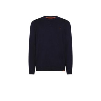 Sun 68 Club Rundhals-Pullover - - Knitwear - Herren - Blau - S