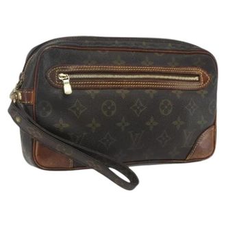 Louis Vuitton Pre-owned Canvas Clutch - - Pre-owned - Damen - Braun - ONE SIZE