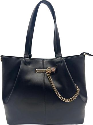 Caf&egrave;noir Femme, Sacs, Noir, Taille: ONE Size Shopping Tote