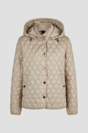 Barbara Lebek Steppjacke &Uuml;bergangsjacke, Herbstjacke oder Damenjacke mit abnehmbarer Kapuze