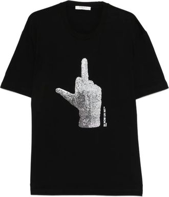 Ih Nom Uh Nit Diamond Glove Hotfix T-shirt - Schwarz