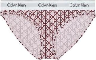 Calvin Klein Culottes imprim&eacute;es en coton m&eacute;lang&eacute;