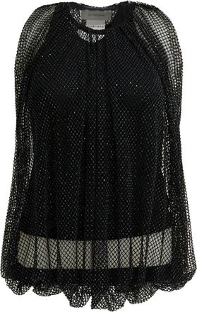 Sportmax Femme, Tops, Noir, Taille: 40 FR Spxnodo Top