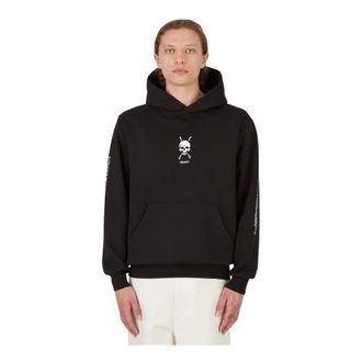 DEATH Cigarettes Homme, Sweatshirts et sweats &agrave; capuche, Noir, Taille: M Death Hooded SweaT-shirt