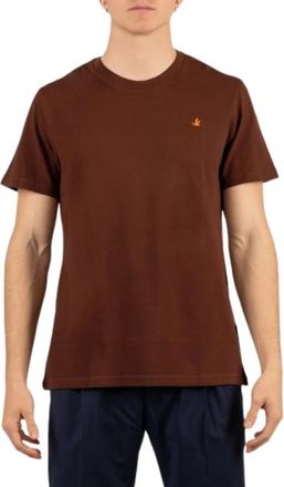 Brooksfield Homme, Tops, Brun, Taille: S T-shirt ras du cou