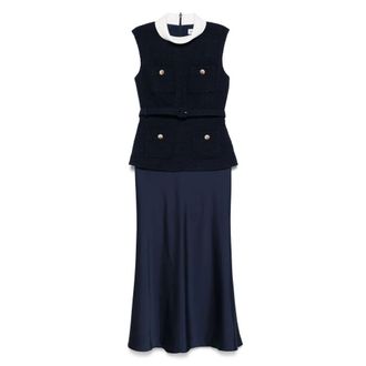 Self Portrait Damen, Kleider, Blau, 3XSGr&ouml;&szlig;e