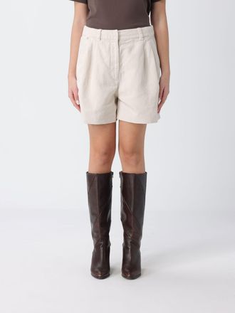 Brunello Cucinelli Shorts BRUNELLO CUCINELLI Damen Farbe Beige