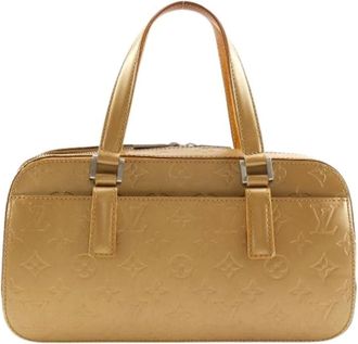 Louis Vuitton Pre-owned Shelton Monogram Mat Handbag - Femme - Pre-owned - Beige - Taille: ONE Size
