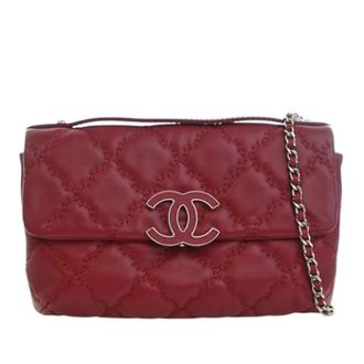 Chanel Pre-owned Hamptons Flap - - Pre-owned - Damen - Rot - ONE SIZE