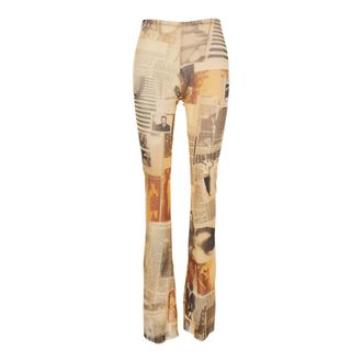 Jean Paul Gaultier Damen, Hosen, Mehrfarbig, XSGr&ouml;&szlig;e