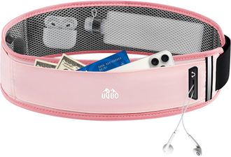 Generic G&uuml;rteltasche f&uuml;r Damen und Herren, Laufg&uuml;rtel, G&uuml;rteltasche, Handyhalterung, G&uuml;rteltasche f&uuml;r Workout, Joggen, Geldausr&uuml;stung, Zubeh&ouml;r, Rosa - mit ein