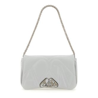Alexander McQueen The Seal Small Bag - - Bags - Damen - Grau - ONE SIZE
