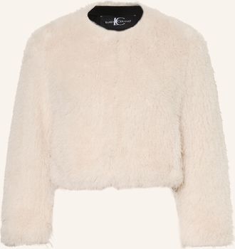 Luisa Cerano Luisa Cerano Kunstfell-Jacke weiss