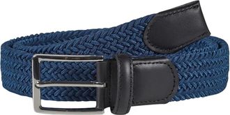 Howard London Geflochtener G&uuml;rtel Marvin - - Accessories - Herren - Blau - 90 CM