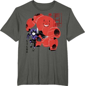 Disney Big Hero 6 Hiro And Baymax Duo Portrait T-Shirt