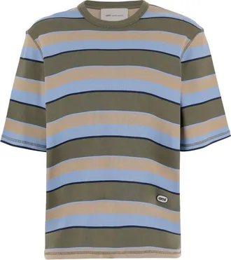 Ami Homme, Tops, Multicolore, Taille: S Polo Ray&eacute;