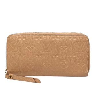 Louis Vuitton Pre-owned Long Wallet - Femme - Pre-owned - Beige - Taille: ONE Size