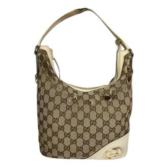 Gucci Sac bandouli&egrave;re en toile Pre-owned - Femme - Pre-owned - Beige - Taille: ONE Size