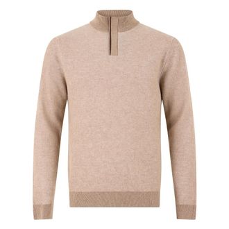 Slowear Wollpullover mit hohem Kragen - - Knitwear - Herren - Beige - XL