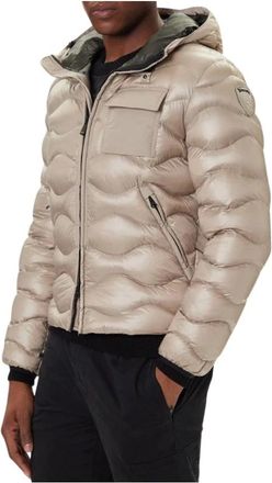 Blauer Homme, Vestes, Beige, Taille: XL Giubbino