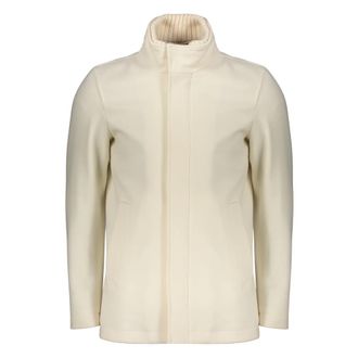 Herno Jacke mit hohem Kragen und Rei&szlig;verschluss - - Jackets - Herren - Beige - XL