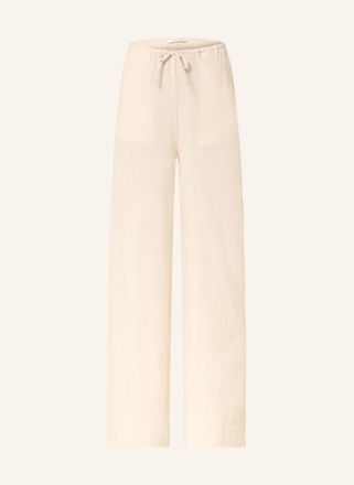by Aylin Koenig By Aylin Koenig Marlenehose Emmi Mit Leinen beige