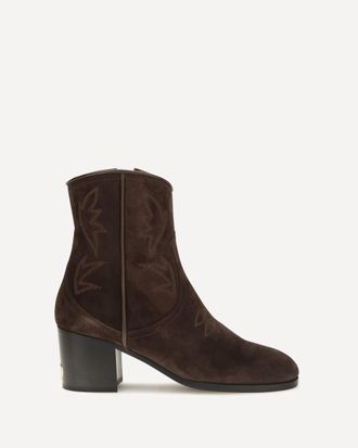 Valentino Garavani Zimmy suede Ankle Boots Female 38.5