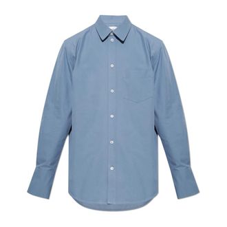 Victoria Beckham Pocket Shirt - - Blouses & Shirts - Damen - Blau - S