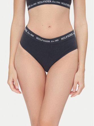 Tommy Hilfiger Klassischer Damenslip mit hoher Taille UW0UW05724 Dunkelblau